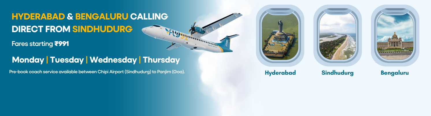 Book Regional Flights Online Across India with FLY91